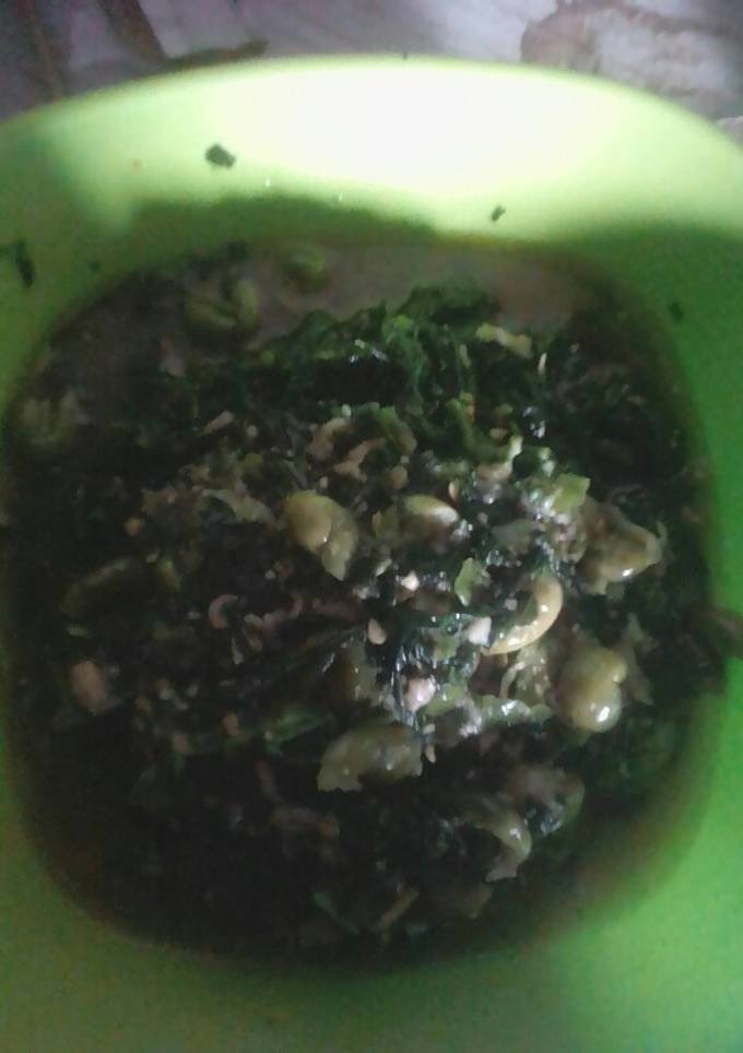 Resep Tumis daun ubi rimbang pedas oleh Murdiana - Cookpad