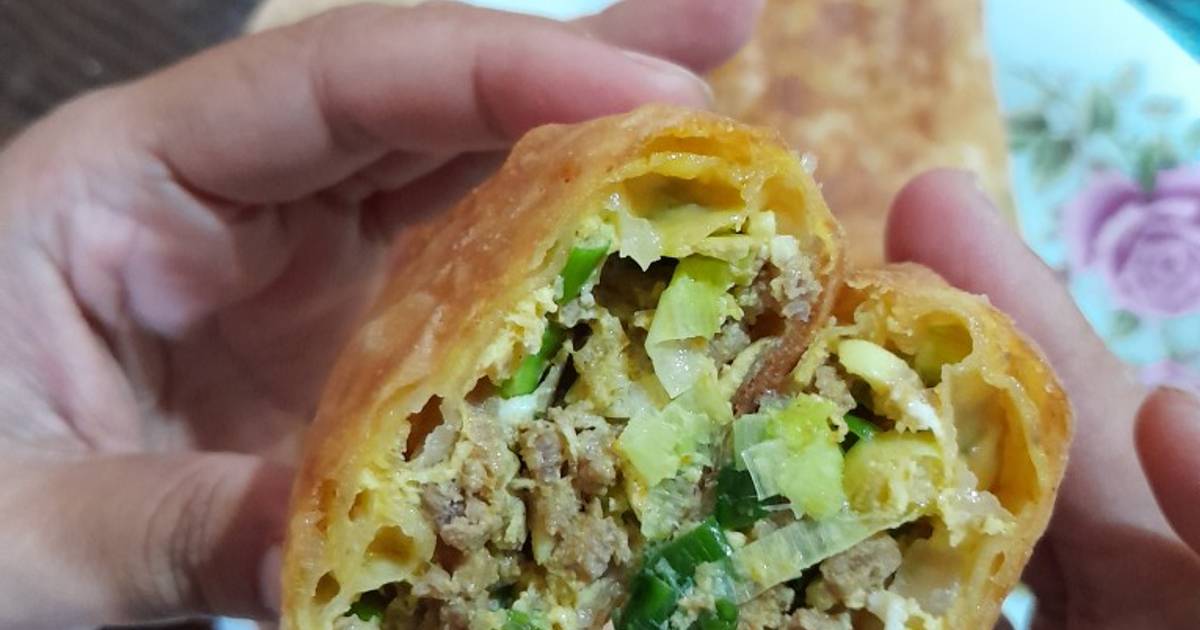 Resep Martabak Lumpia Daging oleh Jeany Choperrina - Cookpad