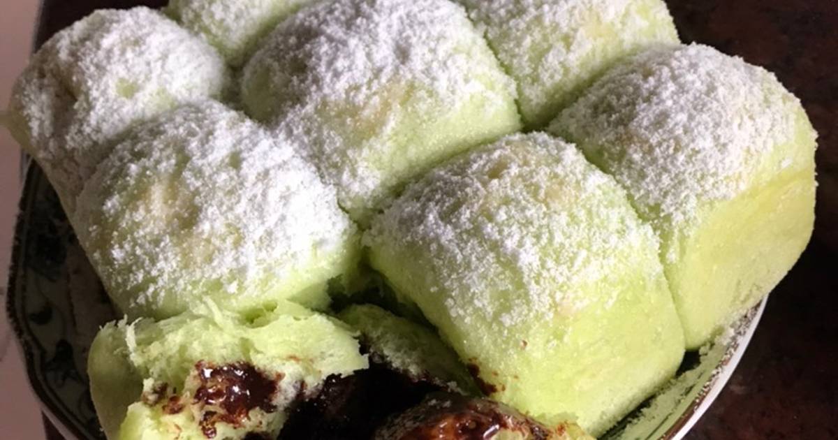 23 resep roti sobek kukus hijau enak dan mudah - Cookpad