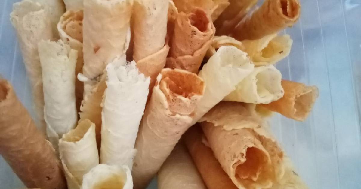 45 resep kue semprong enak dan sederhana - Cookpad