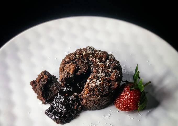 Resep Crunchy Choco Lava Cake oleh Enik Sulistyawati - Cookpad
