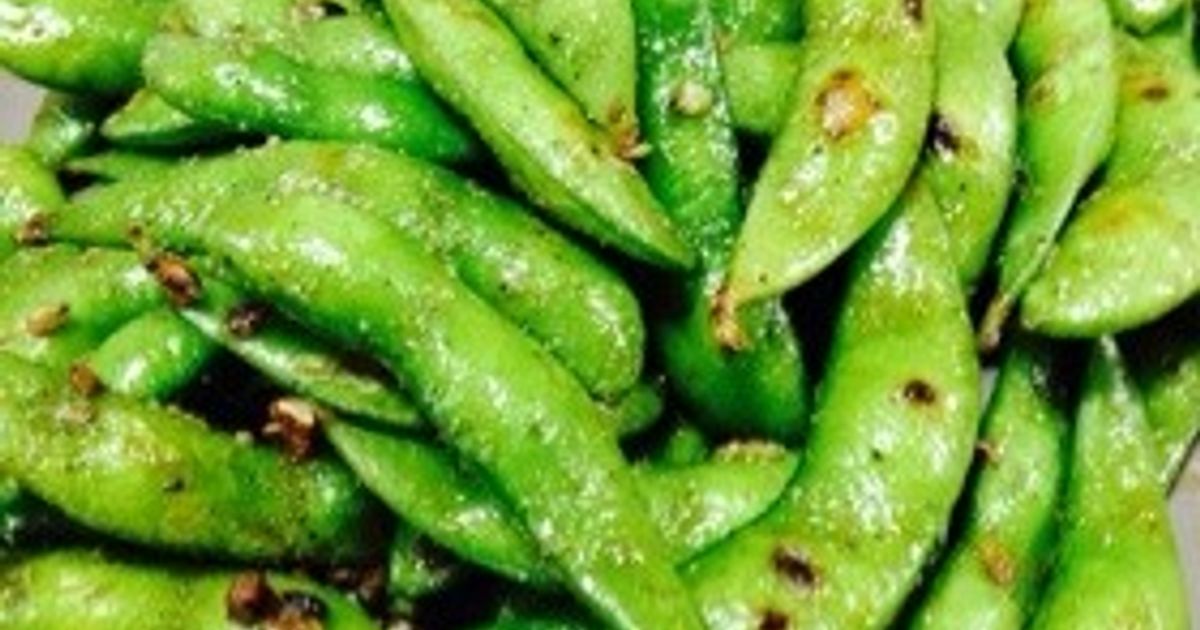 Grilled Edamame Recipe By まぃこ☆