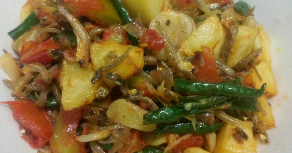 135 resep oseng teri kentang enak dan mudah - Cookpad