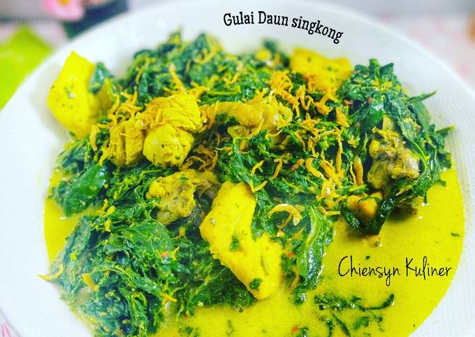 Resep Gulai Daun Singkong Oleh Chiensyn Kuliner Cookpad