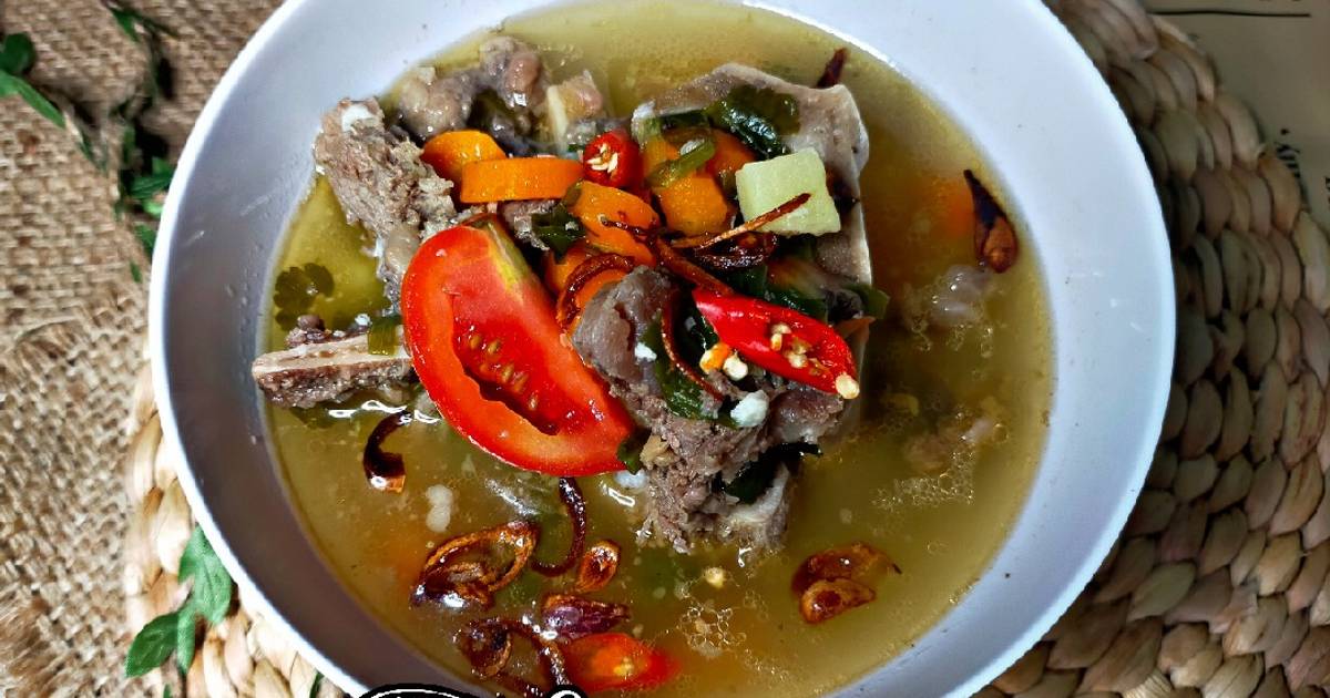 Resep 38. Sop iga sapi oleh dapoer.tempoertriana - Cookpad