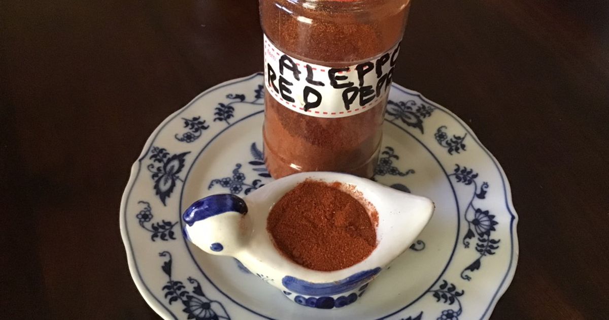 California Farm Aleppo Hot Red Paprika Pepper Recipe By Hobby Horseman