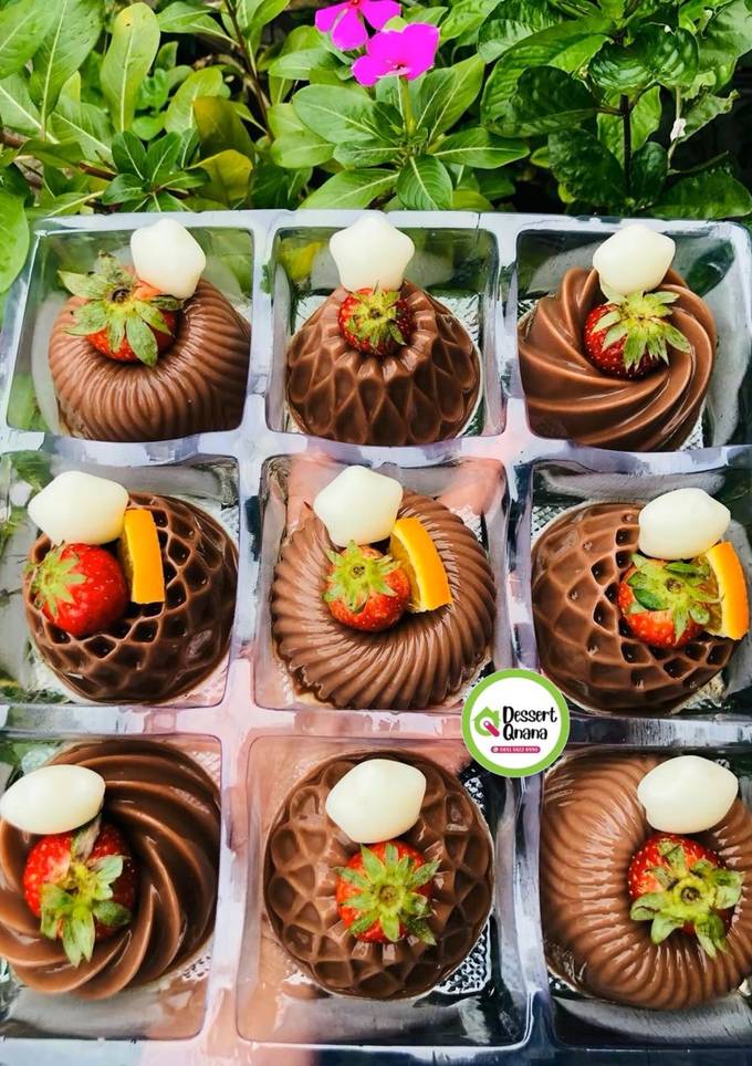 Resep Puding Cantik Viral (simple dark choco puding) oleh Adelia Kirana ...