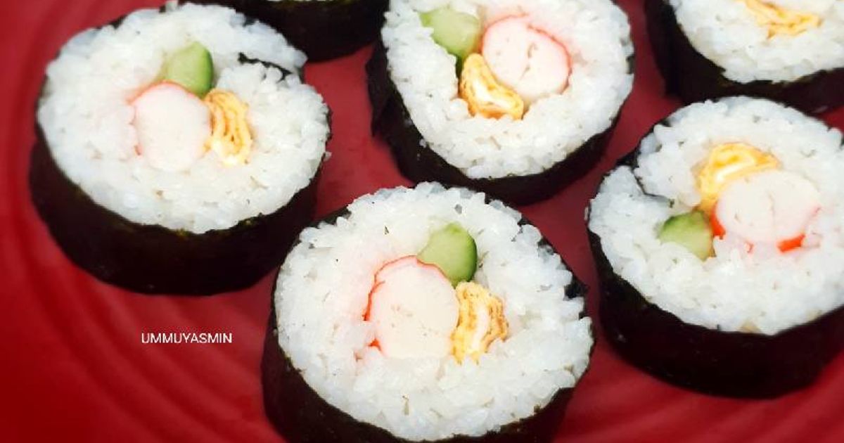 Resep Simple Maki Sushi Roll oleh Yasmin Kitchen - Cookpad