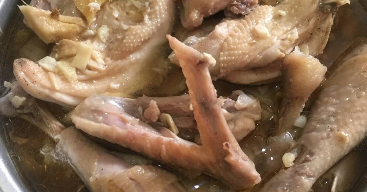 Resep Ayam Kampung Tim Jahe oleh sylvia ninit - Cookpad