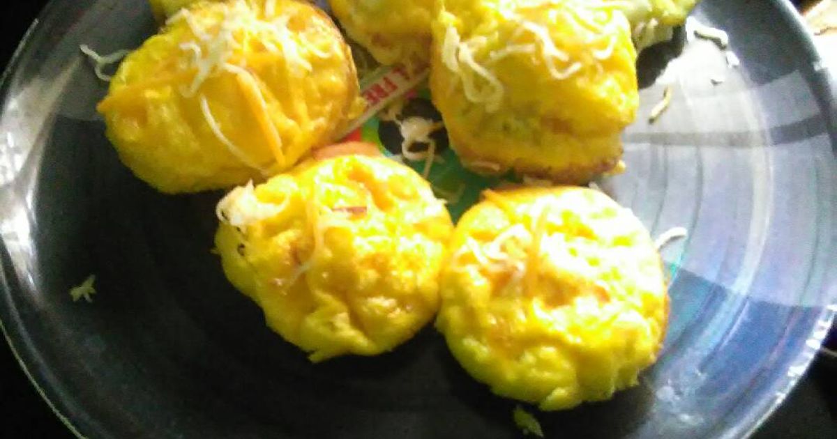 Simple Egg & Ham Muffins Recipe By Jessica Olguin Lara