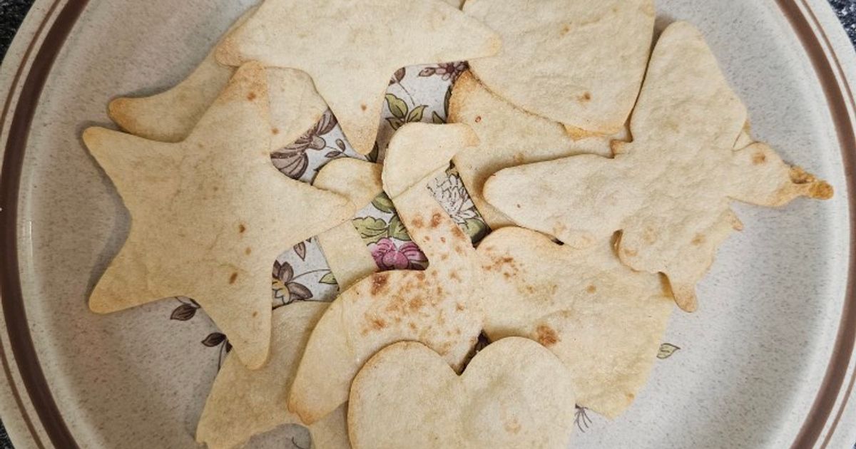 Fun Shape Tortilla Chips Recipe by Raven