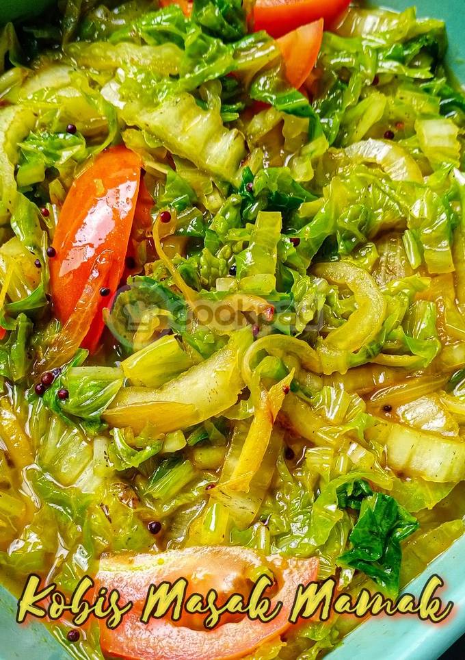 Resipi Kobis Masak Ala Mamak oleh Q'leenalee's Kitchen - Cookpad