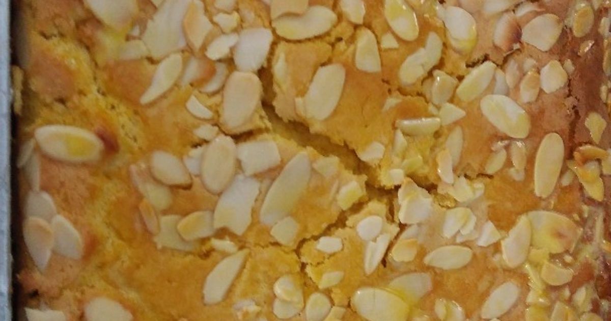 Resep Pumpkin Cake With Almond Topping oleh Lastry Tamba - Cookpad