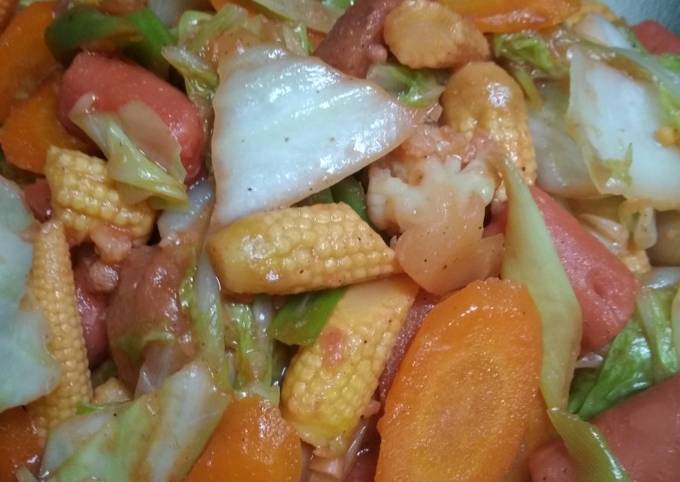 Resep Cap chay simple oleh Wieba_Ayu - Cookpad