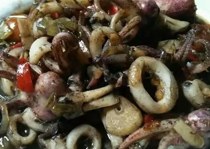 Resep Cumi Kecap Manis oleh 🍓YalesVi Maheny🍀 - Cookpad