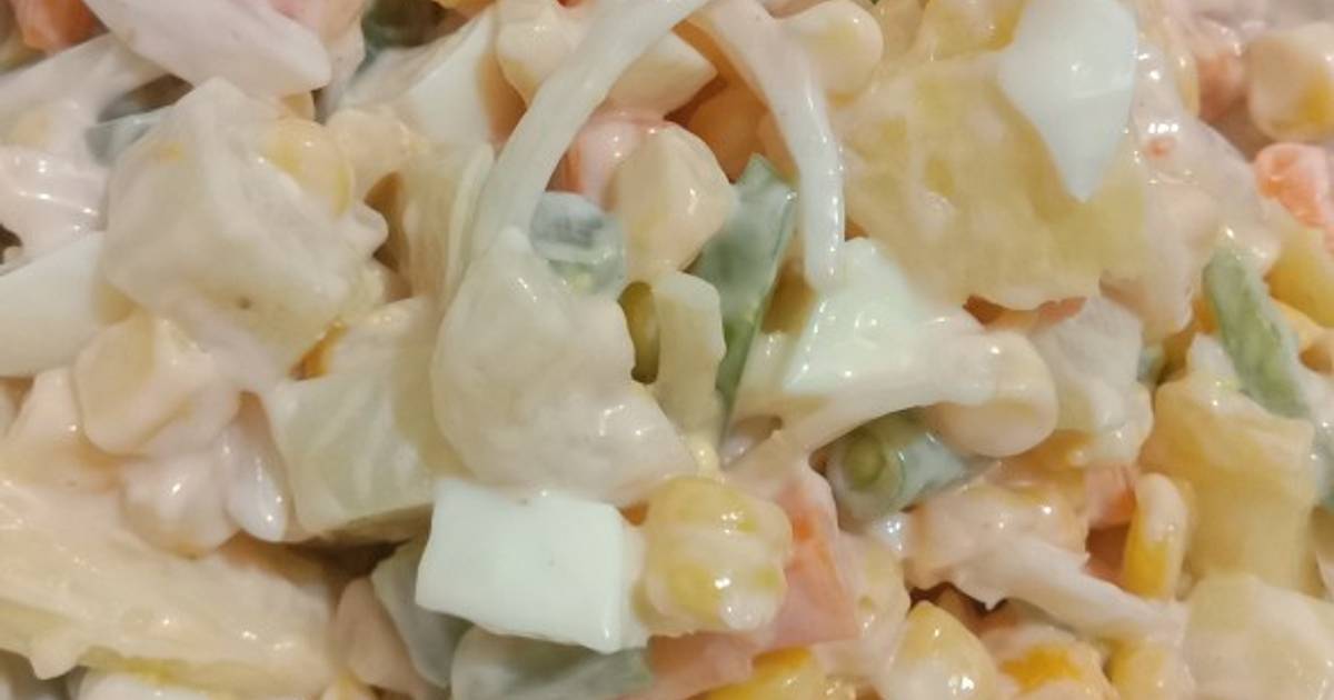 Resep Vegetable Salad oleh Non Wulan - Cookpad