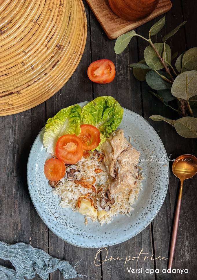 Resipi One pot chicken rice oleh Azyyati Zakaria - Cookpad
