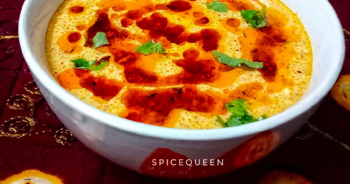 Dahi Tikhari/ Tadka Dahi Recipe by spicequeen - Cookpad