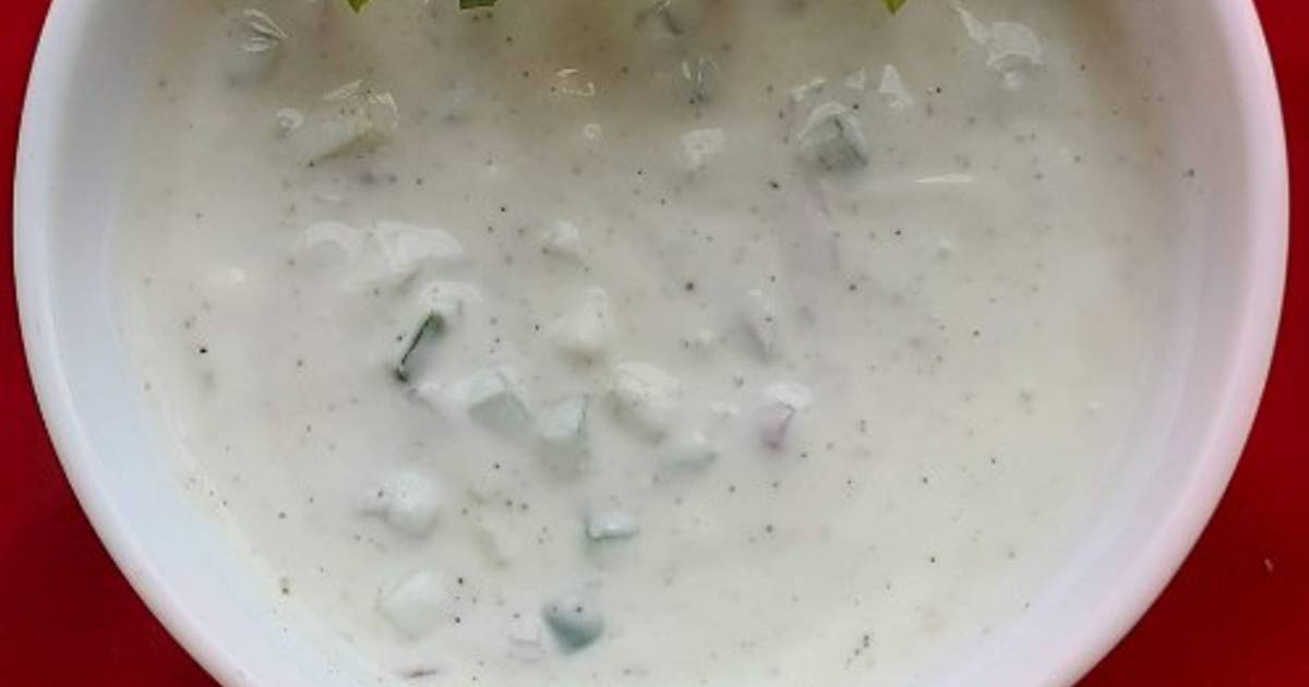 Cucumber - Bell pepper Raita Recipe by Deepa Rupani - Cookpad