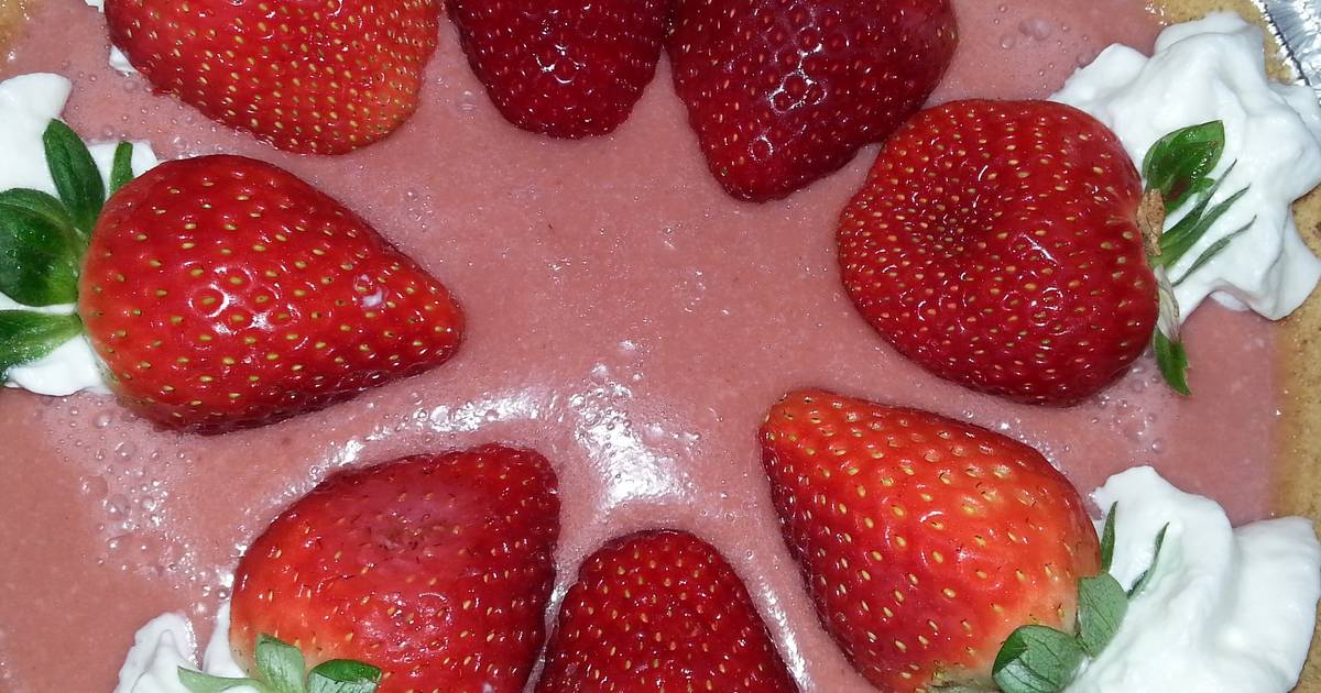 Pay de fresas Receta de D'nelly Soto- Cookpad