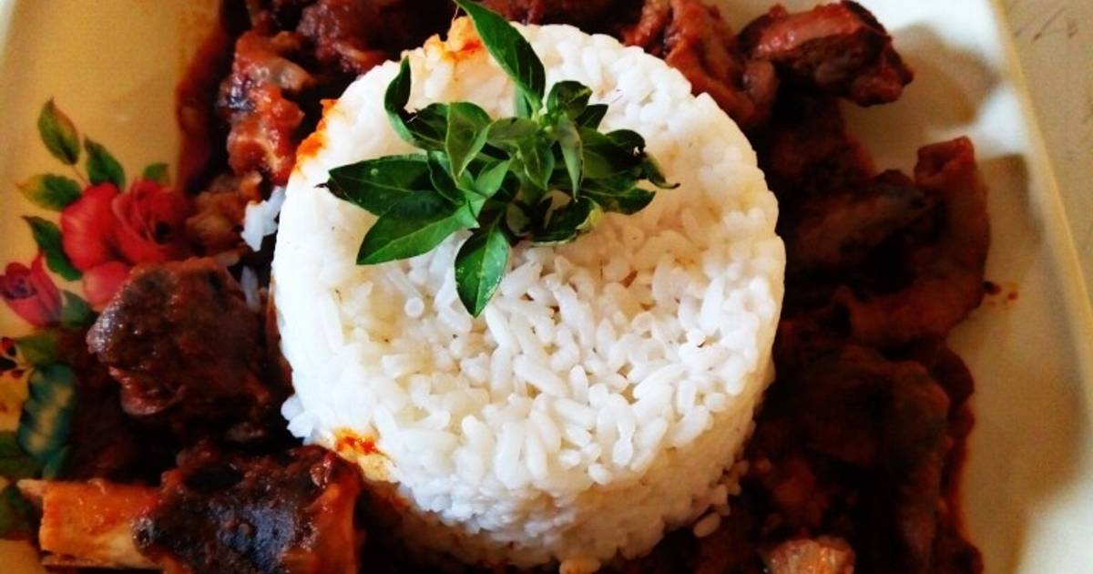 Ofada rice and sauce Recipe by Judith Okpe Abj Moms.78 - Cookpad