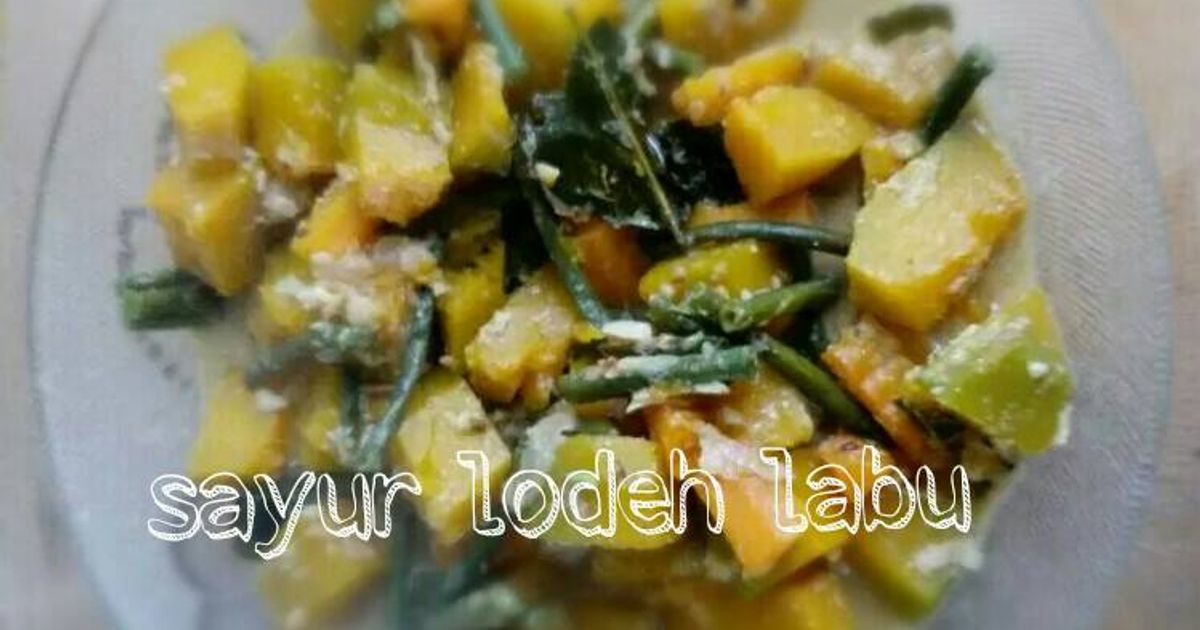 Resep Sayur Lodeh Labu Kuning oleh Tata Kitchen - Cookpad