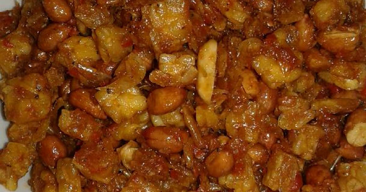48 resep kering tempe kacang rebon enak dan mudah - Cookpad