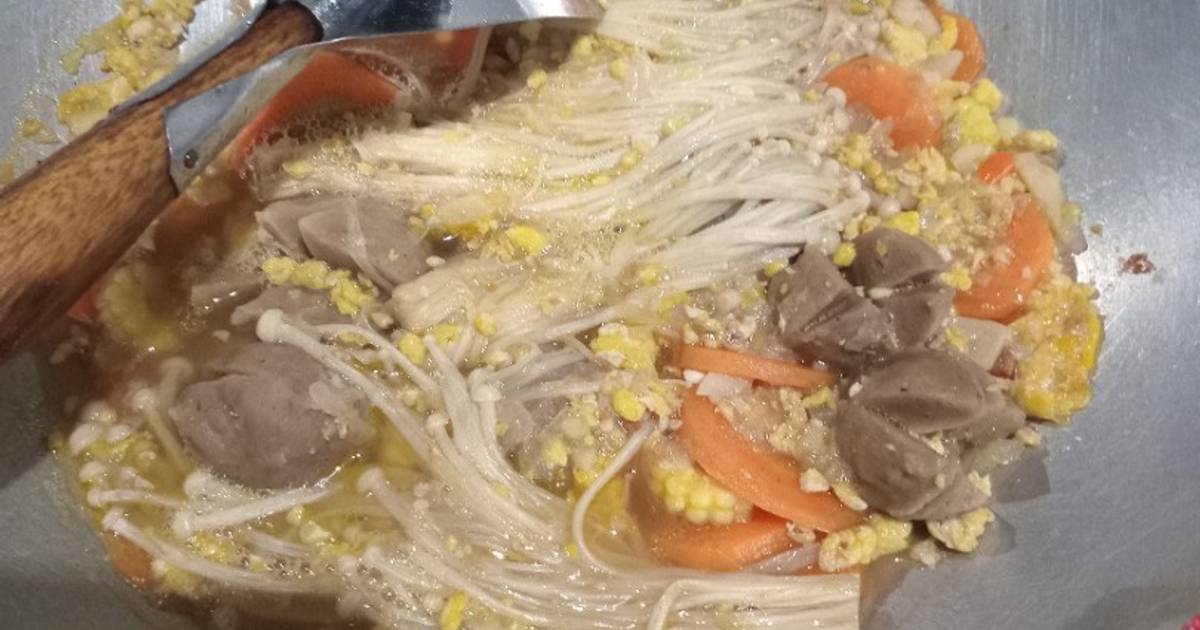 Resep Capcay Enoki oleh Faiz Hidayat - Cookpad