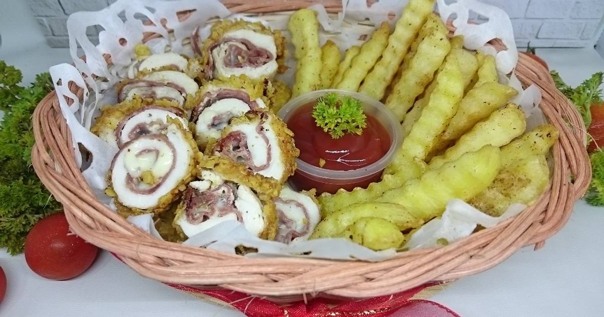 Resep 22. Ayam Gulung Daging Asap oleh Olivia Ayu Pramita - Cookpad