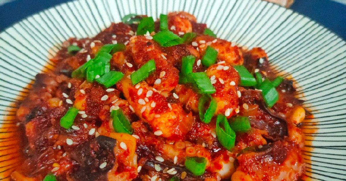 4 resepi spicy octopus yang sedap dan mudah oleh komuniti Cookpad - Cookpad