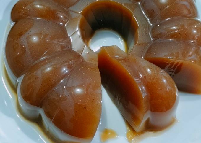 Resep Puding gula aren Tropicana slim oleh Adellia - Cookpad