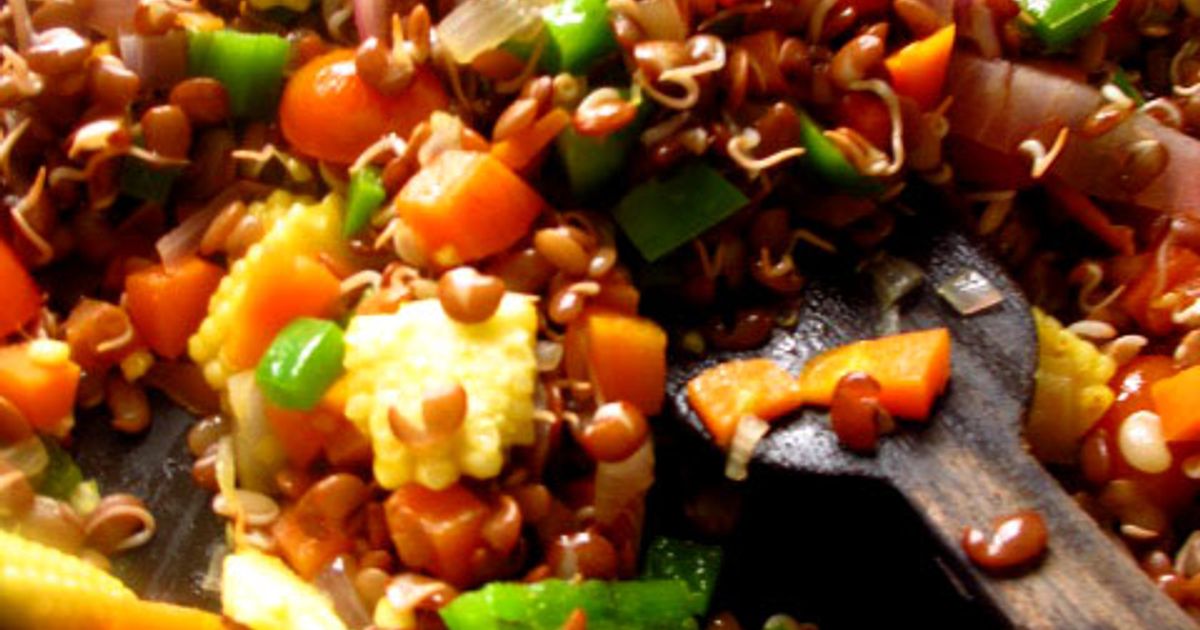 A Warm Salad For A Cold Chilly Day! Recipe by Gauri Shirke - Cookpad