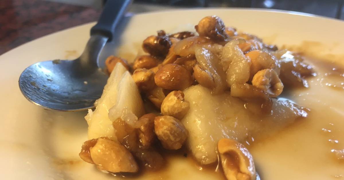 Postre de pera express Receta de Lulú Rodriguez- Cookpad