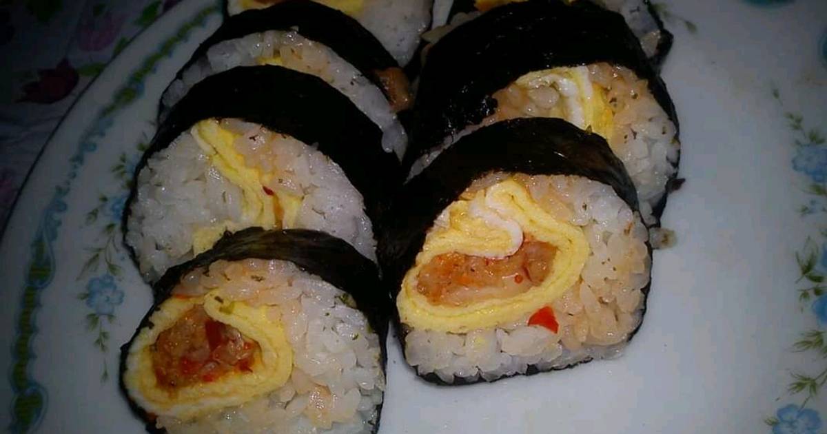 Resep Kimchi sushi simple oleh Mikazuki - Cookpad