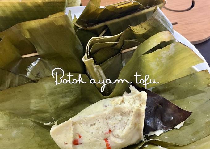 Resep Botok ayam tofu oleh Nina Anggraini - Cookpad