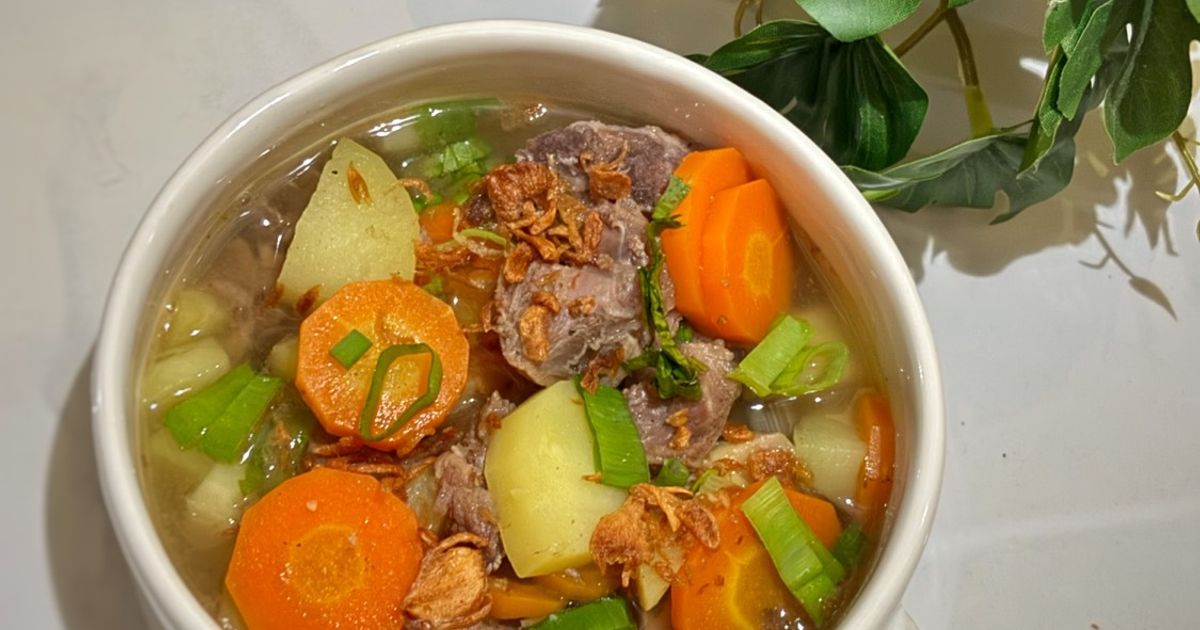 Resep Sop Daging Sapi oleh Dapur Sesma - Cookpad