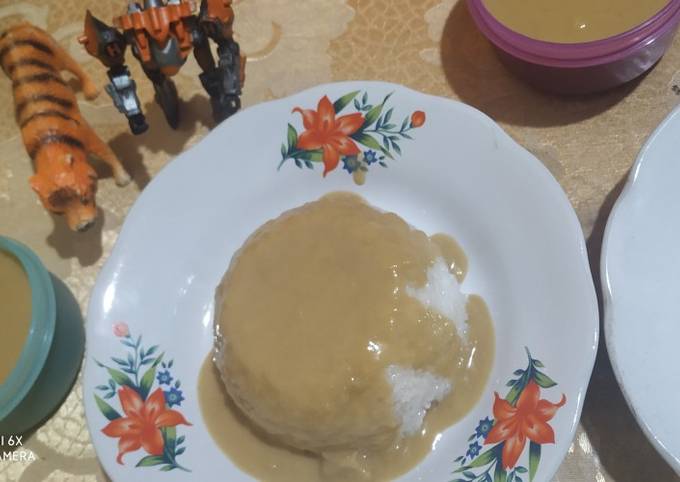 Resep Pulut Durian (Bubur Durian) oleh Mommy Rara - Cookpad