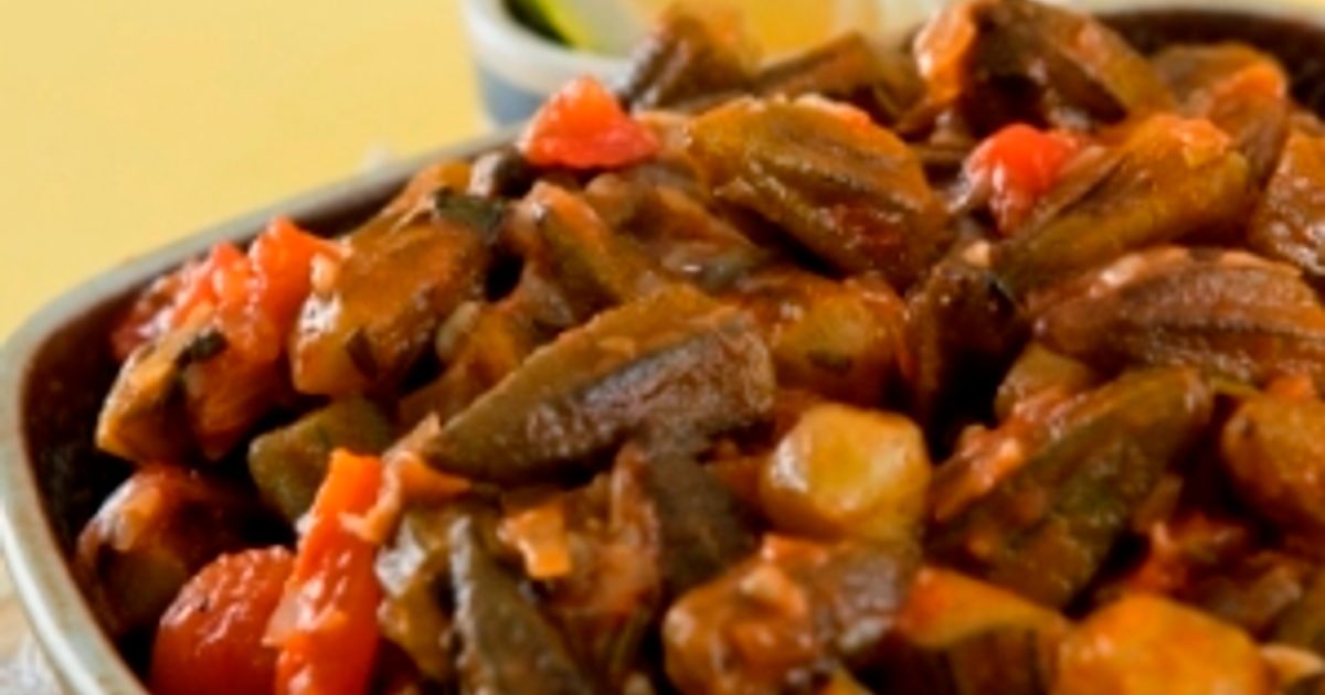 Wonderful Okra In Oil: Bamieh Bil Zeit Recipe By Maria