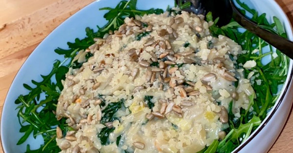 Orzotto épinards & Poireaux de Soö dS - Cookpad