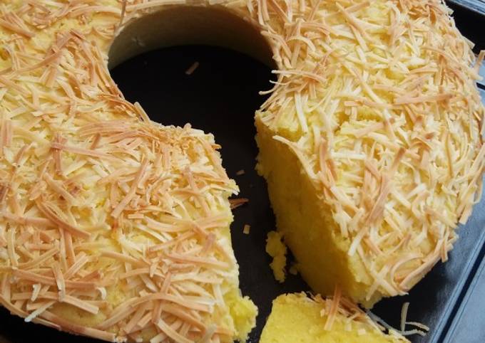 Resep Bolu Tape Keju oleh Dyan Raja - Cookpad