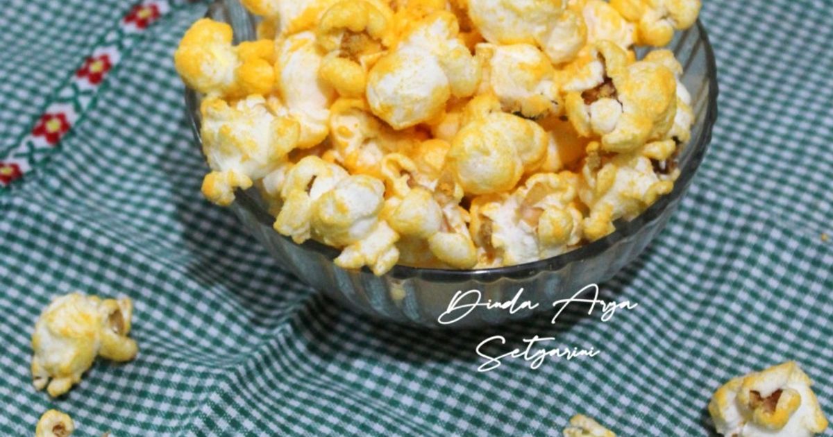 Resep Popcorn Keju oleh Cooking With Dinda - Cookpad