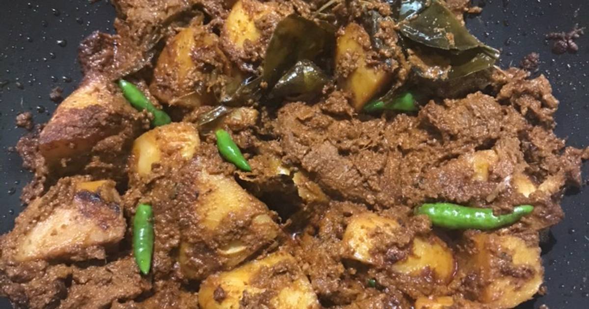 Resep Rendang sapi kentang oleh Mesipinto - Cookpad
