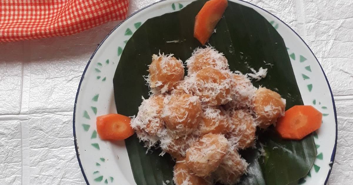 Resep Klepon Wortel, snack MPASi 1th+ oleh Dapur NabHit - Cookpad