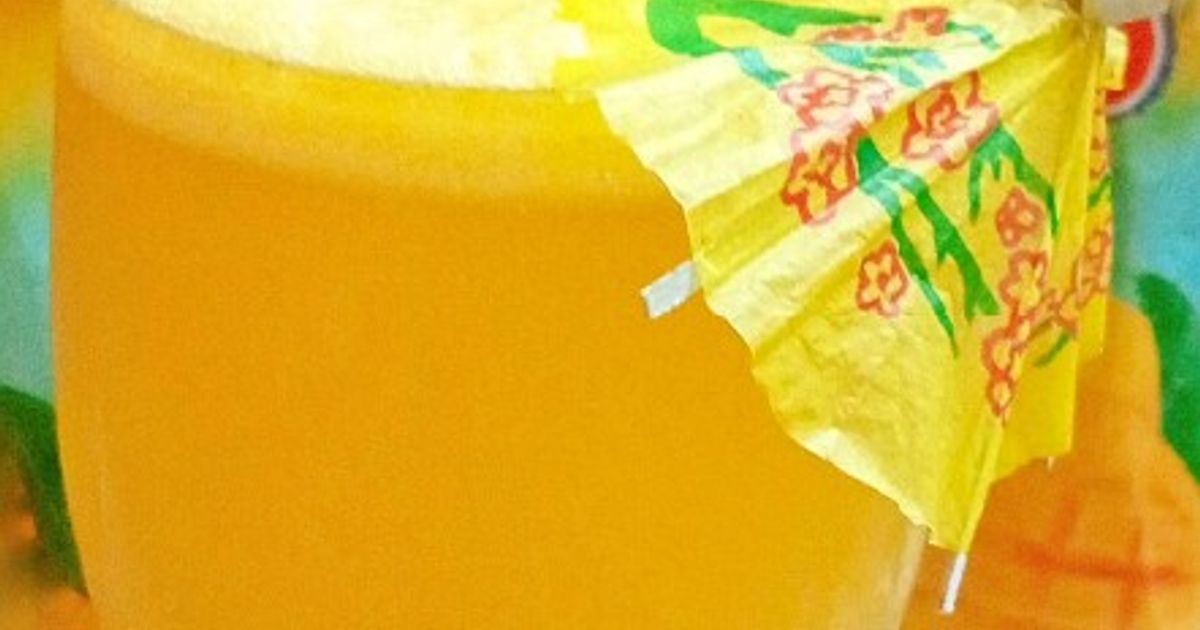 Mango Pineapple Punch Recipe by Aniza Naveed - Cookpad