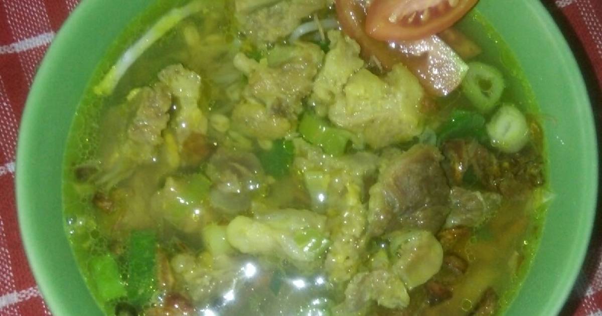 Resep Soto daging sapi kuah bening oleh ArjunDenova - Cookpad