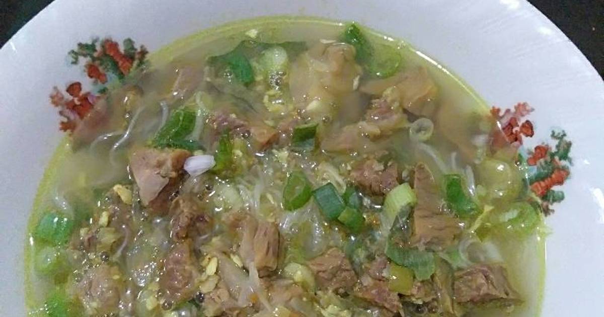 Resep Soto daging sapi kuah bening oleh Harlena Wiranata - Cookpad