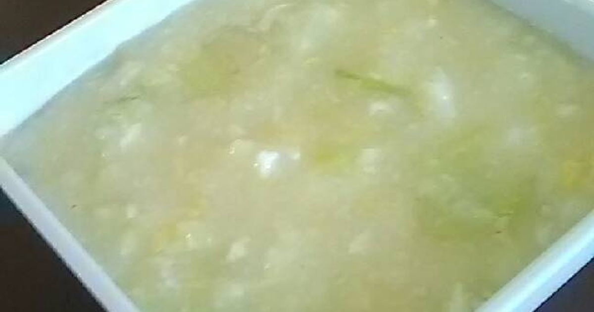 Resep Bubur Tim Sayuran Mudah N Praktis (Balita) oleh umiefarida - Cookpad