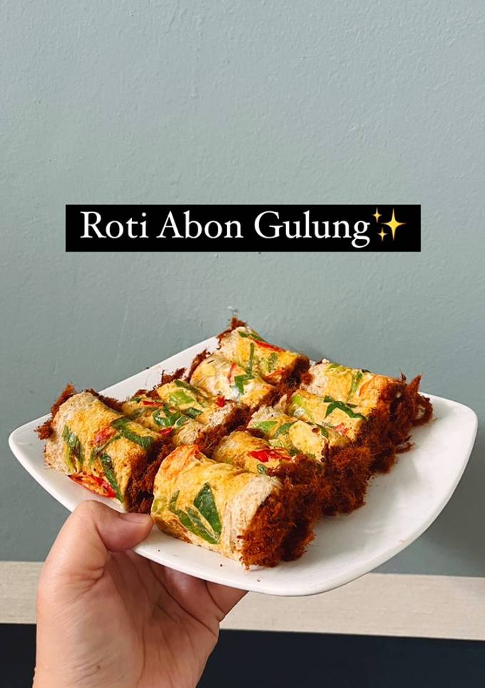 Resep Roti Abon Gulung / Beef Floss Roll oleh Nisrina Rachmayani - Cookpad