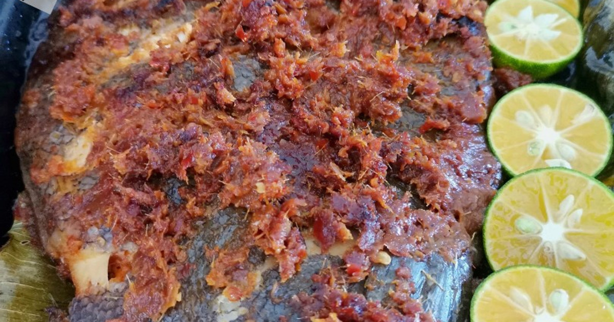 Resipi Ikan Sebelah/Ikan Selipar Bakar Sambal oleh Dapur Yusfarisyia ...