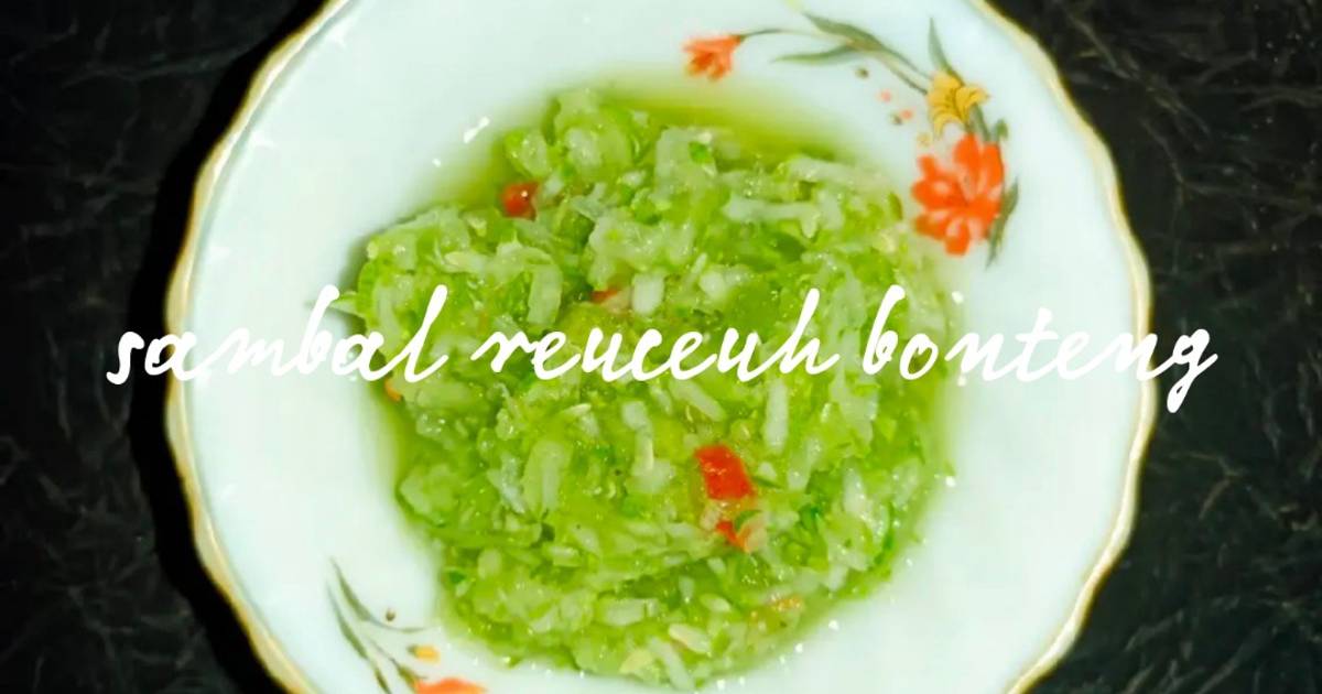 Resep Sambal Timun Khas Sunda (Receuh Bonteng) oleh Shinta Widya ...